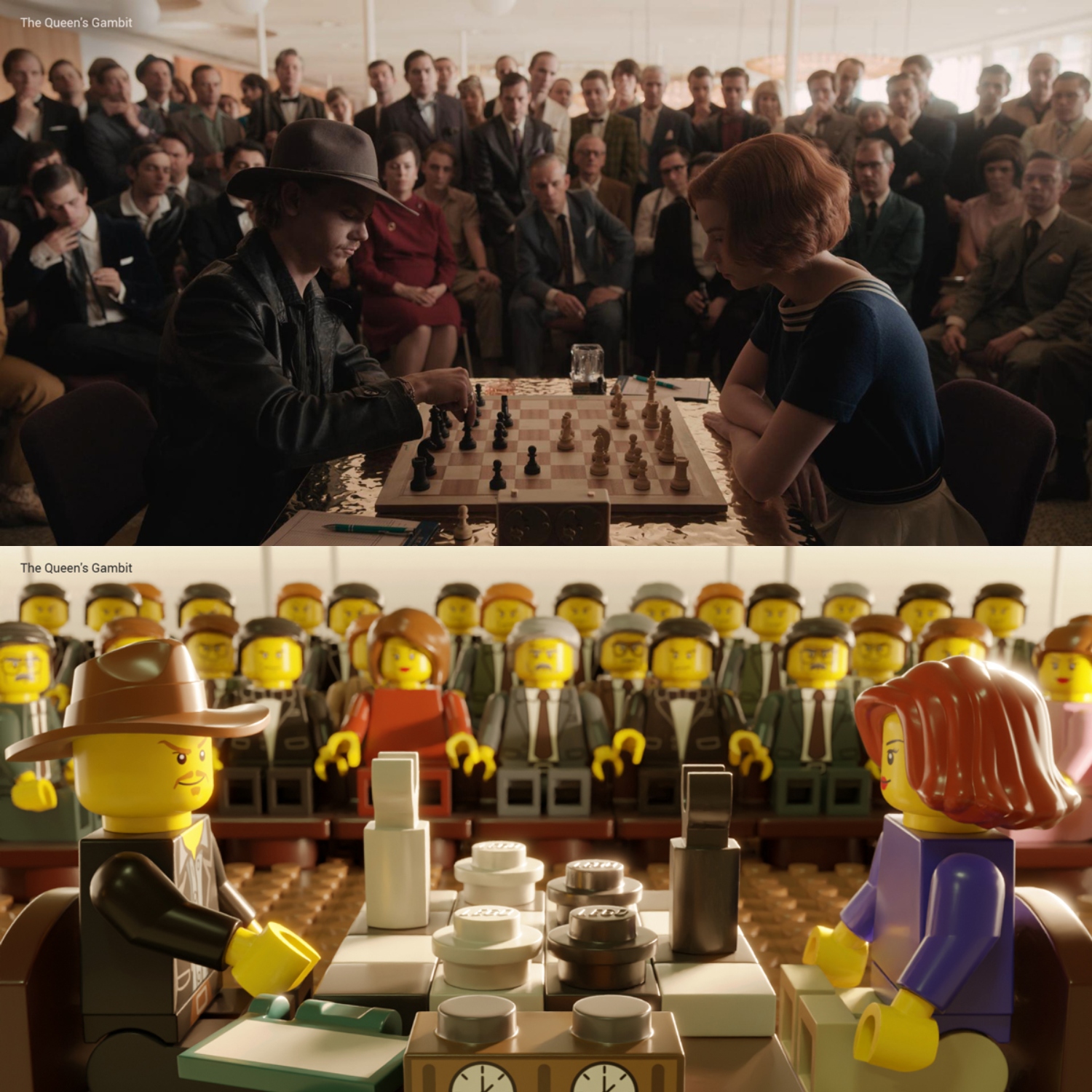 UK Toy Website Masterfully Recreates Netflix Shows with LEGO