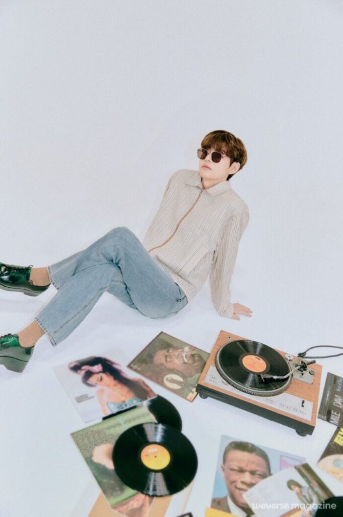 BTS WeVerse Magazine Interview Deep Dives: V | Tilt Magazine