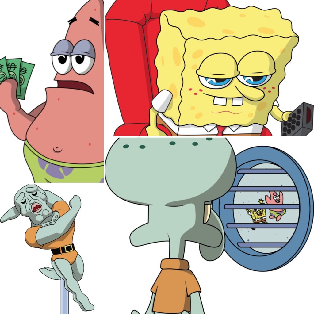 Spongebob Squarepants Vinyl Figures Memes from Youtooz