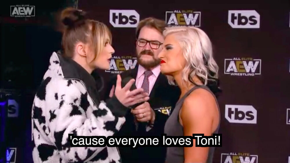 Everyone Loves Toni: Jamie Hayter’s Nonaggression Towards Toni Storm