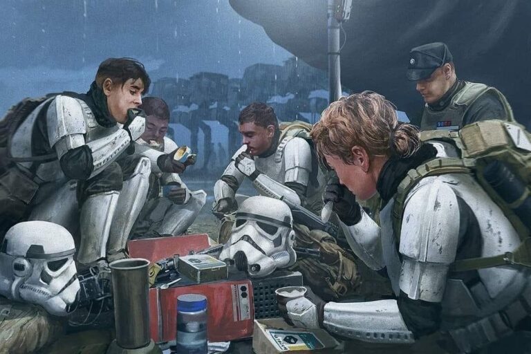 Star Wars Fan Art Depicts The Daily Lives Of Stormtroopers | Tilt