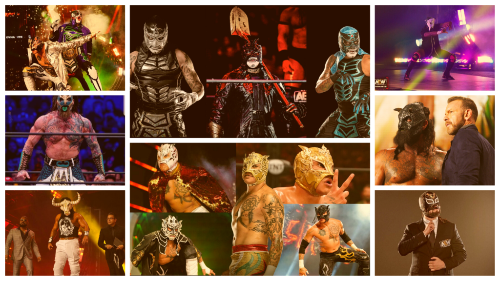 Best Wrestling Mask Designs in AEW, Ranked | Tilt
